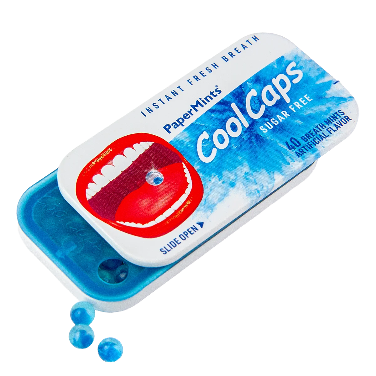 Paper Mints Cool Caps Tins, miętowe kapsułki odświeżające oddech, bez ...
