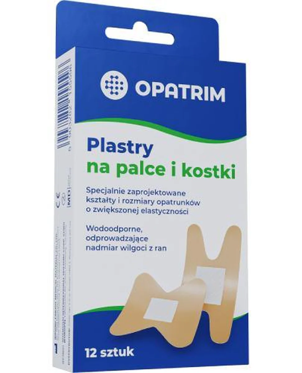 Opatrim Plastry na palce i kostki, 12 sztuk - melisa.pl