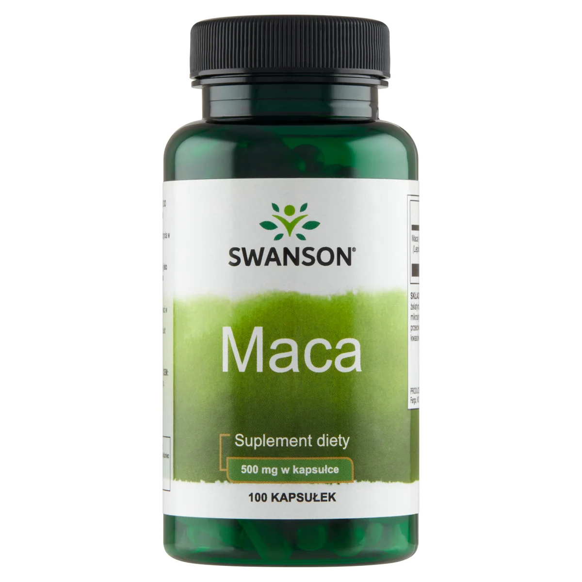 Swanson Maca 500 mg, kapsułki, 100 sztuk - wapteka.pl