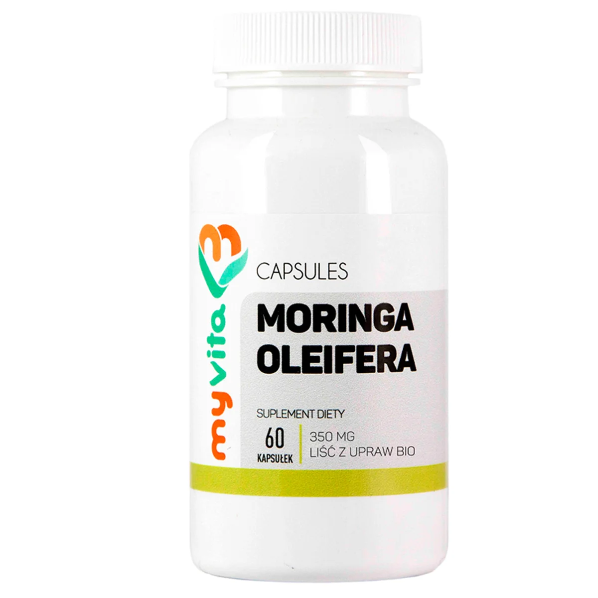 MyVita Moringa Oleifera 350 mg, 60 kaps., cena, wskazania, właściwości ...