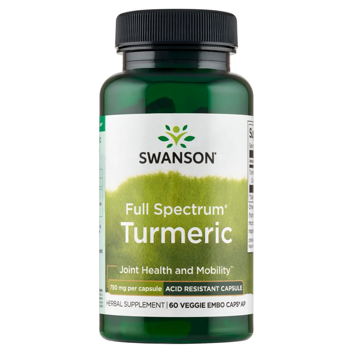 SWANSON Full Spectrum Turmeric - 60 kaps. - wapteka.pl