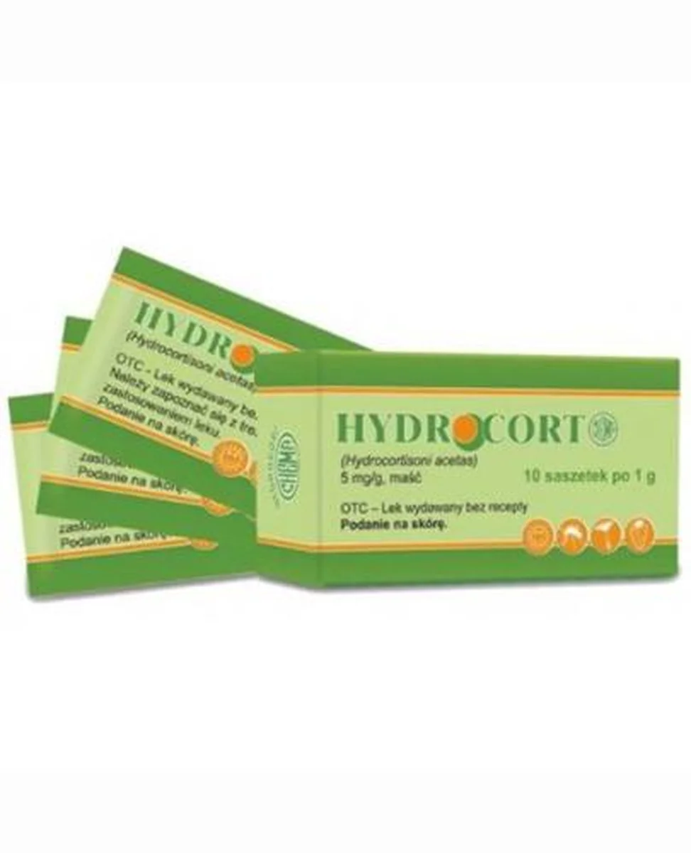 Hydrocort 5 mg/g, maść, 1g x 10 saszetek, cena, opinie, stosowanie ...