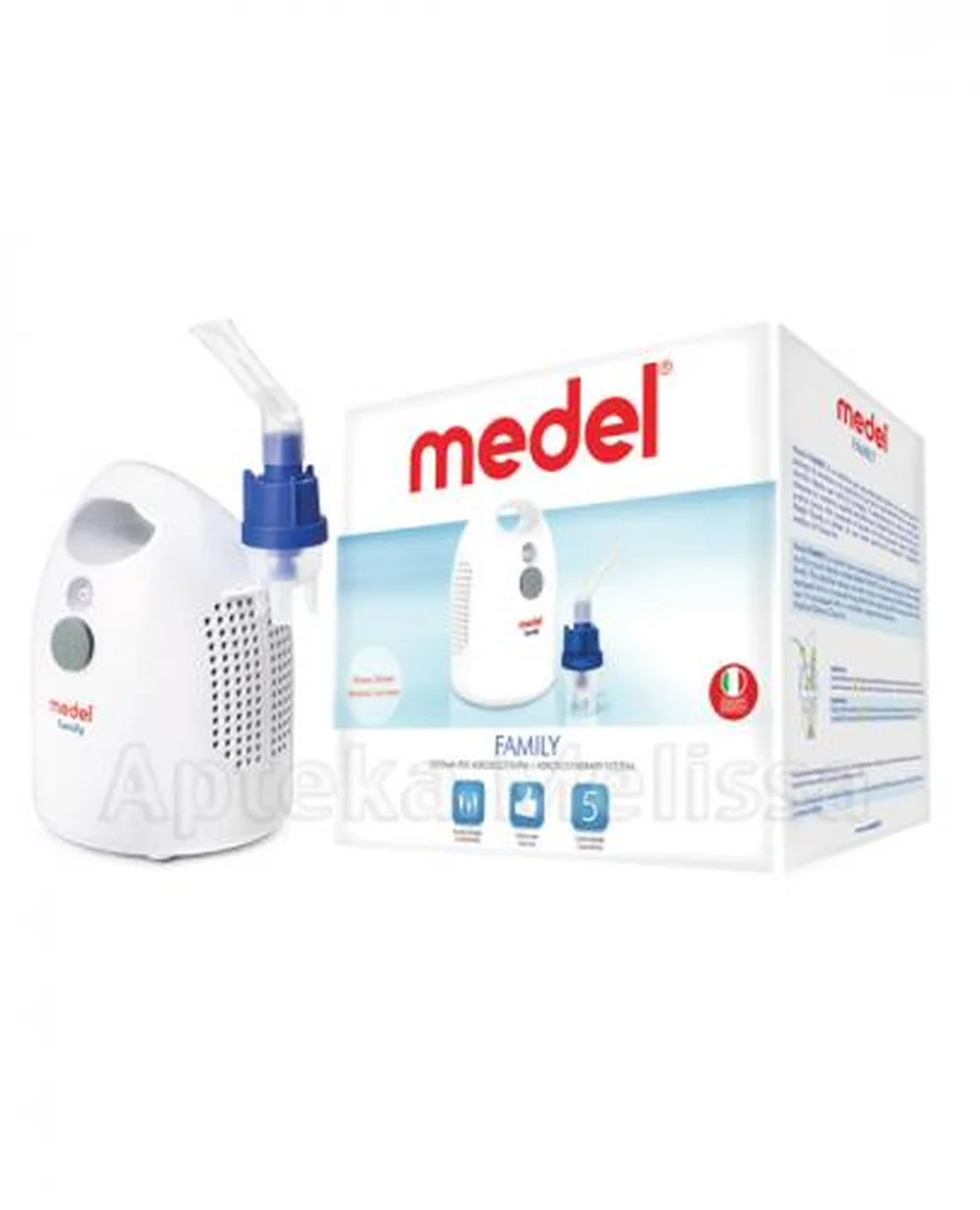 MEDEL FAMILY EVO MY17 Inhalator nebulizator pneumatyczno-tłokowy - 1 ...