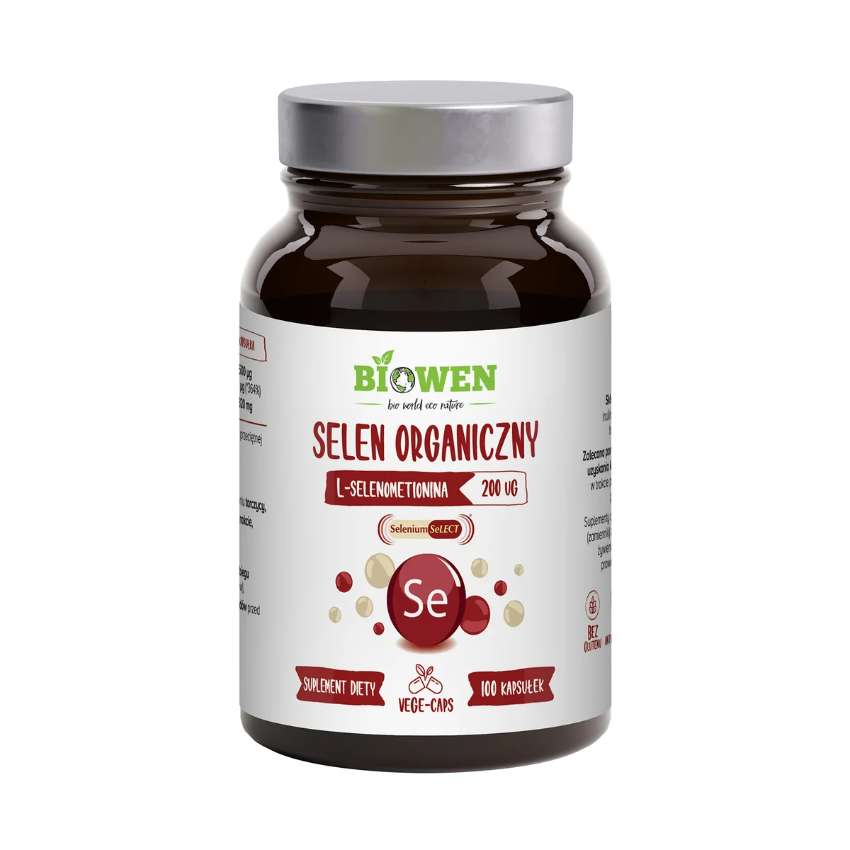 Biowen Selen Organiczny 100 kapsułek - wapteka.pl